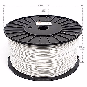 RepRapper White PLA Filament for 3D Printer & 3D Pen 1.75mm (+- 0.03mm) 6.6lb (3kg)