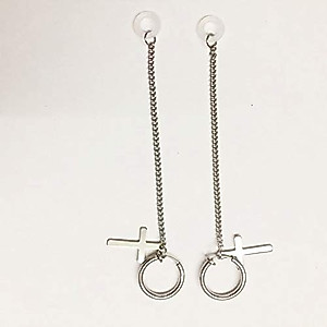 2pcs/pack anti Lost Earring for Earphone Creative Earring Strap Wireless Earhooks Earbuds Earphone Holder Connector (No Need Earhole)