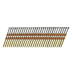 B&C Eagle A238X113HDR/22 Round Head 2-3/8-Inch x .113 x 22 Degree Hot Dip Galvanized Ring Shank Plastic Collated Framing Nails (500 per box)