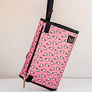 Petunia Pickle Bottom X Disney Nimble Diaper Clutch | Compact Clutch with Fold-Out Changing Pad | Diaper Clutch | Small Baby Diaper Bag | Stylish Diaper Clutch for On-The-Go Moms | Cheerful Chip