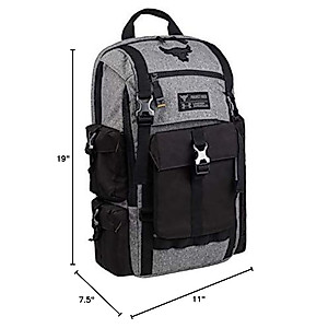 Under Armour Project Rock Bag Gray UA Regiment Laptop Backpack