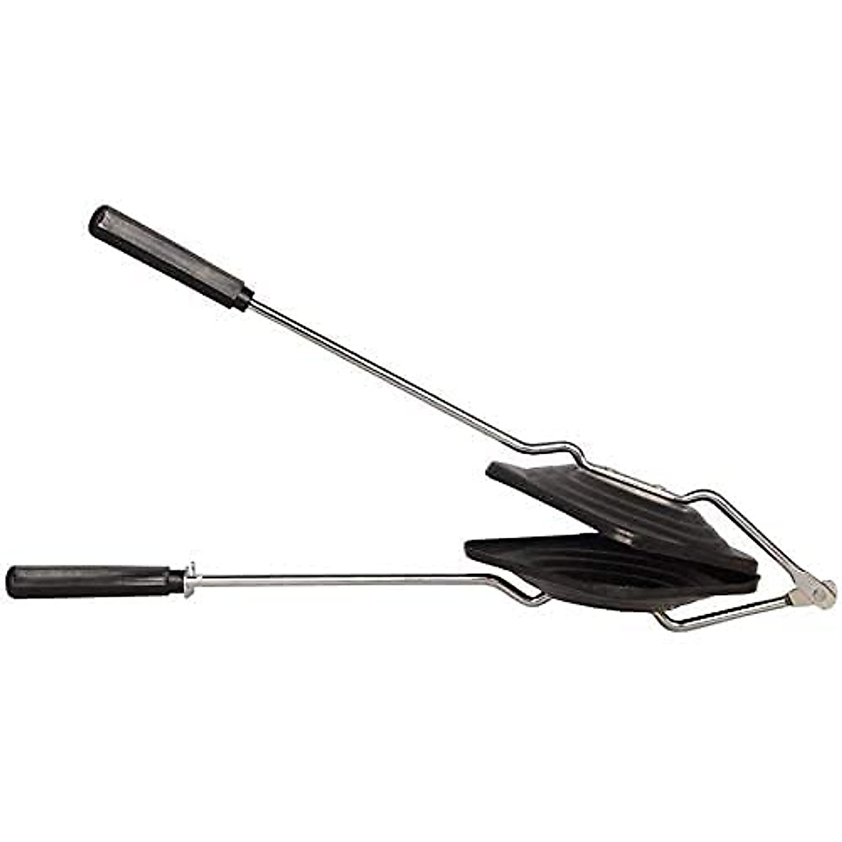 Whopperonline Non-Stick Grilled Sandwich Toaster With Handle, Stovetop Toasted Sandwich Maker Grill Pan For Adults - Black, 16 Inch