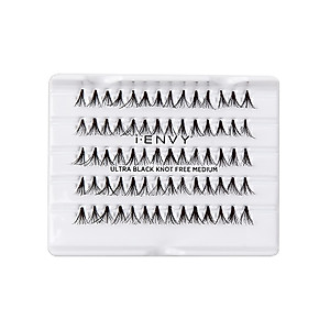 Kiss Envy Knot Free Medium 70 Lashes, Ultra Black