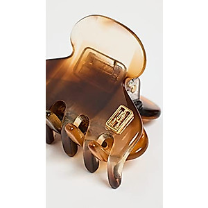 Alexandre de Paris Women's Antidote Small Jaw Clip, Brown, One Size