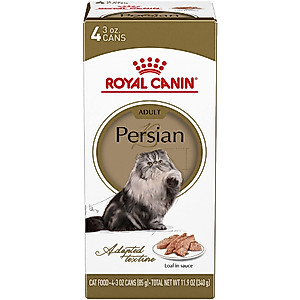 Royal Canin Persian Breed Loaf in Sauce Adult Wet Cat Food, 3 oz can (4-pack)