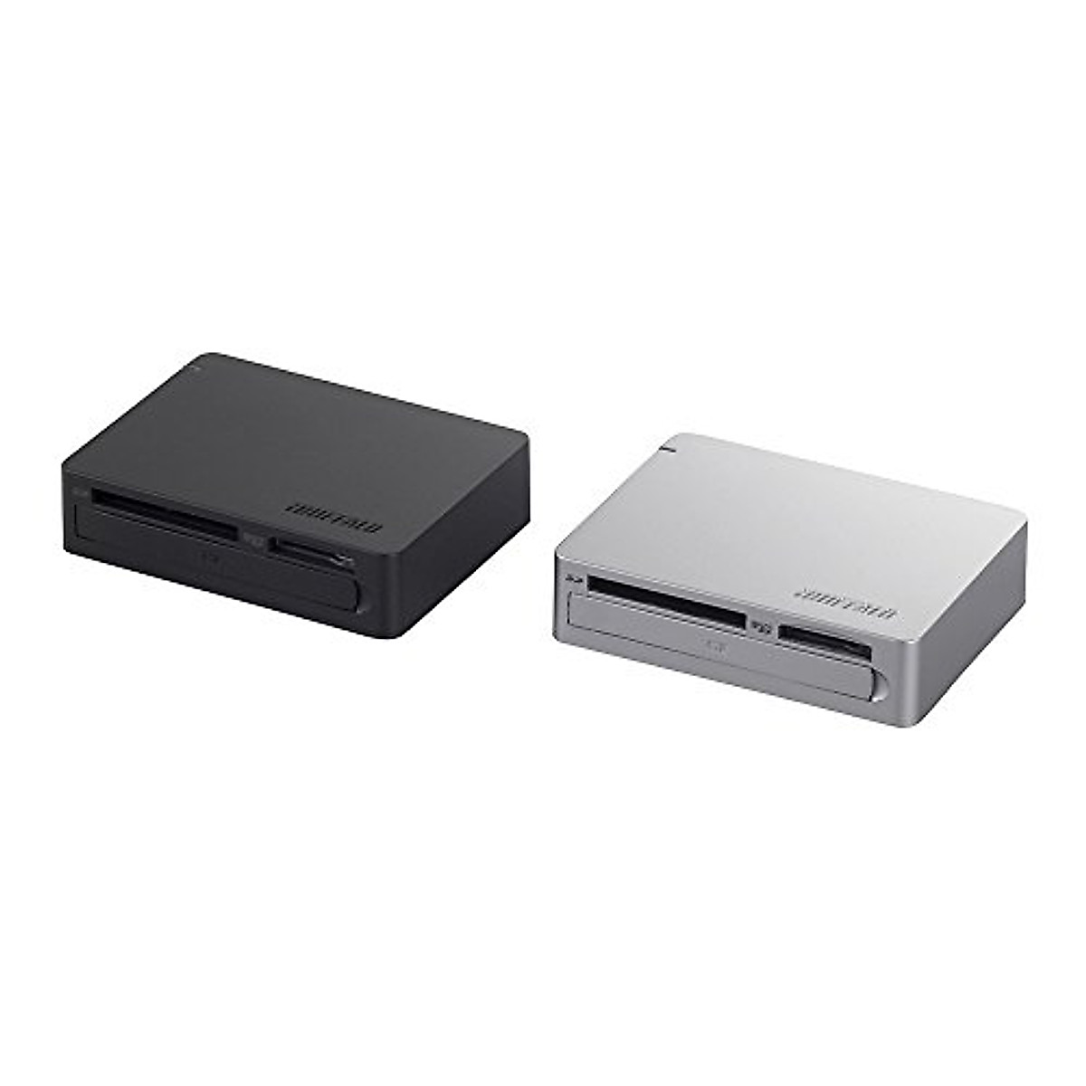 Buffalo BSCR25TU3BK USB 3.0 High Speed Transfer Card Reader, High-End Model, Black