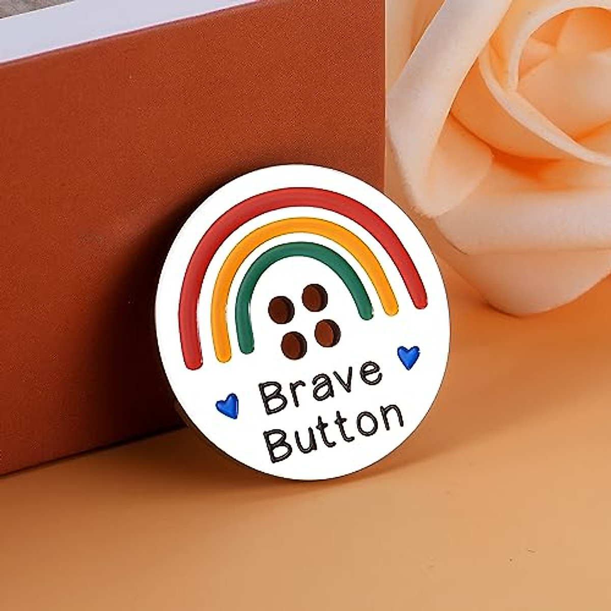 Back To School Gifts for Kids Teen Boys Girls, Inspirational Off To Collge First Day of School Gifts for Son Daughter, Brave Worry Anxiety Rainbow Brave Gift, Christmas Stocking Stuffer Birthday Gifts