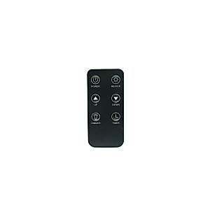 Remote Control for Great World GW-6088TBT Bluetooth Electric Fireplace Heater