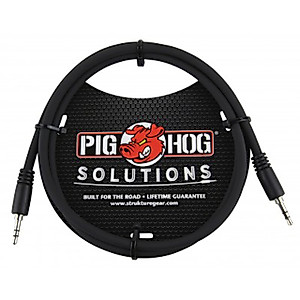 Pig Hog PX-T3506 3.5mm TRS Instrument Cable, 6 Feet
