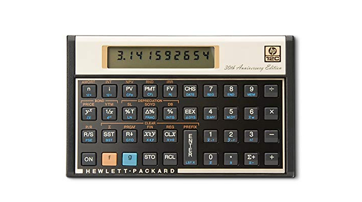 HP 12c Financial Calculator - 30th Anniversary Edition