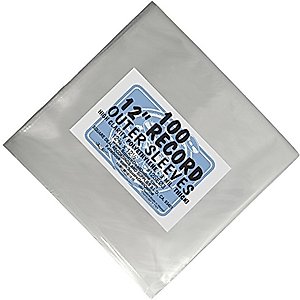 The Authentic Original 12 LP Record Outer Sleeve - 40 Years of Classic, Soft, Archival Quality 3mil Virgin Polyethylene from Same Factory. 100 Pack