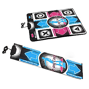 Jinxuny USB Non-Slip Dance Gaming Mat Dancing Step Dance Mat Pad Compatible for PC Laptop