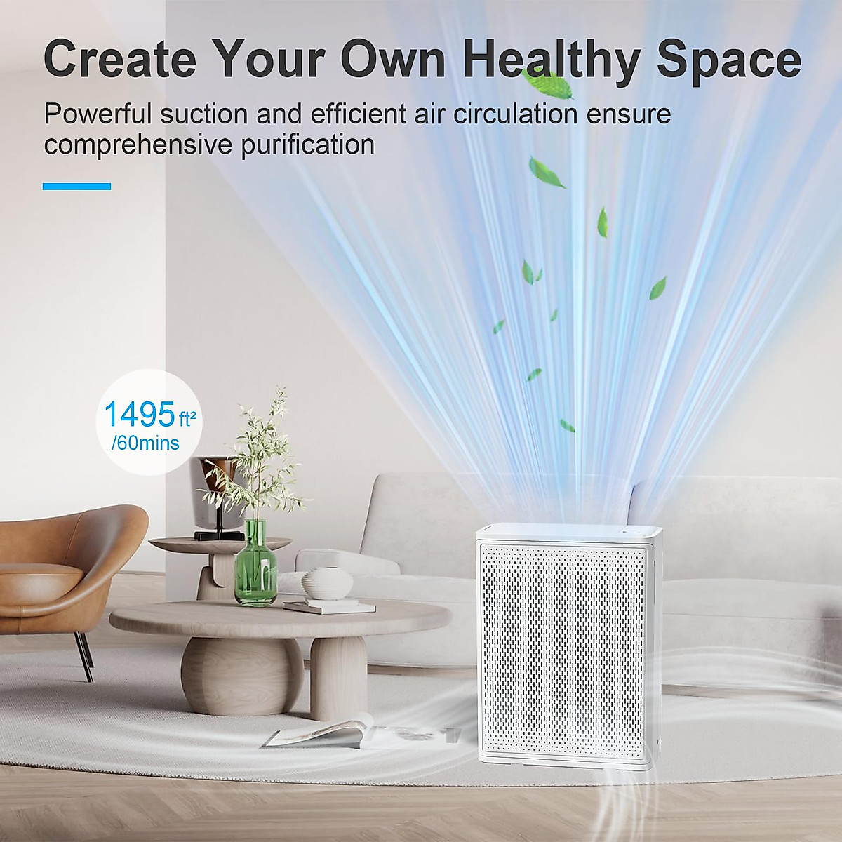 TPLMB P400 Air Purifier Replacement Filters,Three-in-One Nylon Pre-Filter,True HEPA Filter,High-Efficiency Carbon Filter,P400-RF,White.