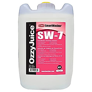 OzzyJuice Parts/Brake Cleaning Solution (SW-7) for SmartWasher Parts Cleaning Systems, 5 Gallon Pail (14721)