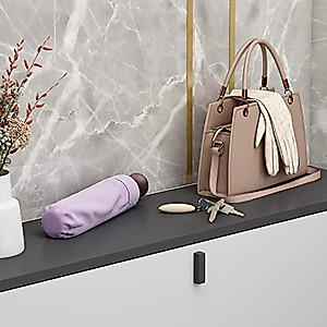 AIEGLE Shoe Storage Cabinet with 3 Flip Drawers, Freestanding Wood Shoe Rack Shoe Storage Cabinet for Entryway, Grey (35.4" W x 9.4" D x 47.2" H)