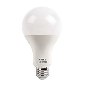 Cree Lighting Connected Max Smart Led Bulb A21 100W Tunable White + Color Changing, 2.4 Ghz, Works With Alexa And Google Home, No Hub Required, Bluetooth + Wifi, 1Pk
