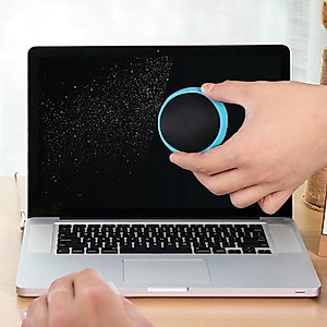 3pcs Screen Cleaning Ball Computer Screen Cleaning Pad Screen Cleaning Tools Computer Cleaning Ball Glass Cleaner Pad Laptops Practical Clean Tool Silk Screen Fingerprint Dad Fiber