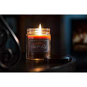 VAT19 Fireplace Scented Jar Candle (6.5 oz)