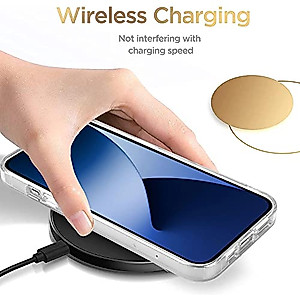 LSL Compatible with iPhone 14 Pro Max Case Clear Cute Holographic Heart Case for Women Girls Aesthetic Glitter Bling Rainbow Love Heart Cover Designed for iPhone 14 Pro Max 6.7 Inch 2022