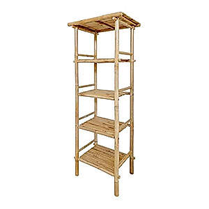 5-Tier Bamboo Storage Shelf