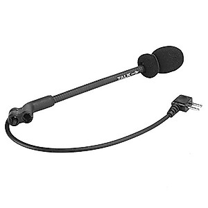sjlerst Sturdy 2 Pin Microphone, Long Service Life Headset Microphone, for Peltor Comtac Comtac Ii Comtac Iii Armorwerx