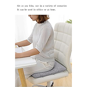 HUKSXZ Orthopedic Seat Cushion Office Chair, Memory Foam Seat Cushion Seat Support Car Seat Cushions Ergonomic for Car Seat Office Chair Ergonomic Seat Cushion Seating Comfort