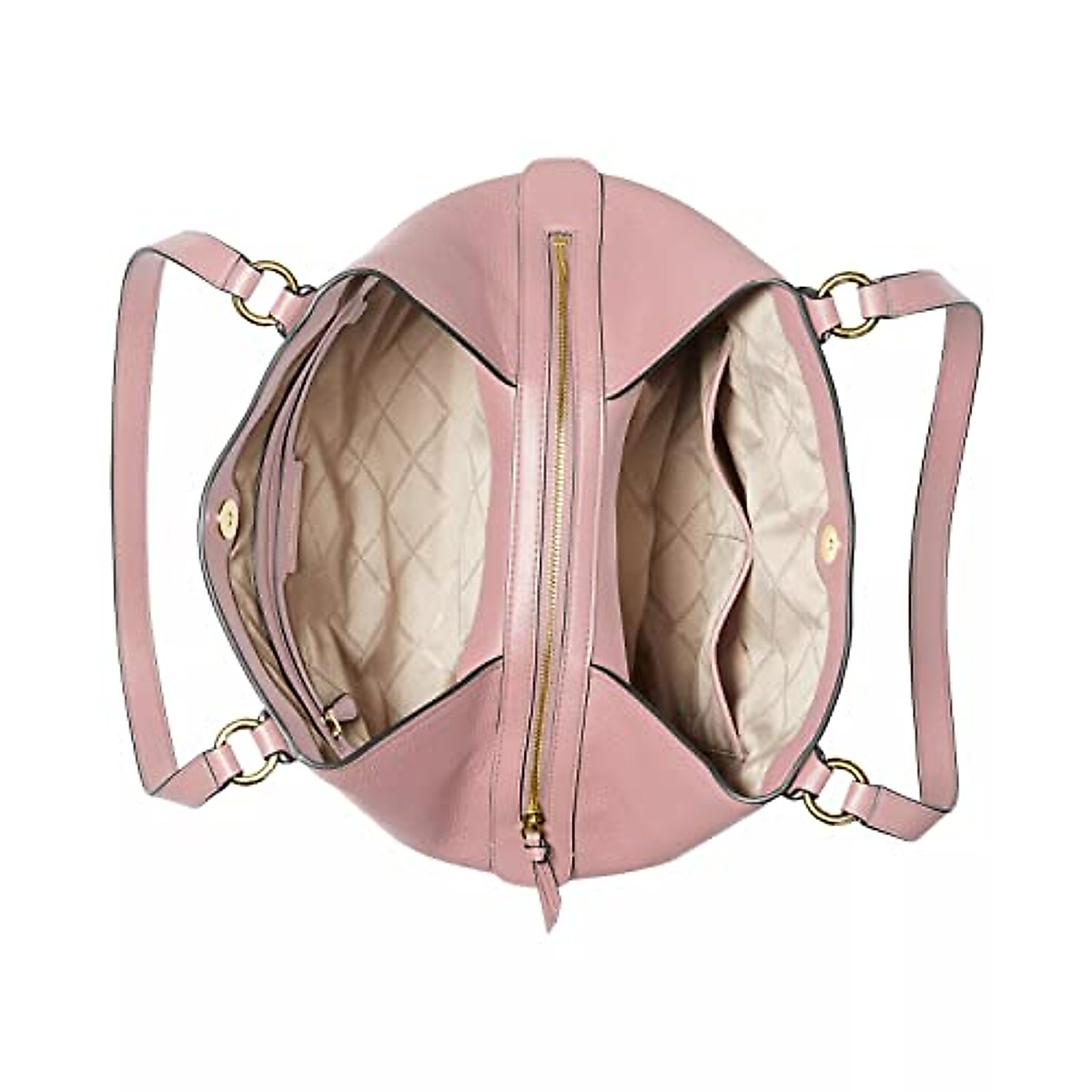 Michael Kors Molly Large Shoulder Tote Smokey Rose One Size