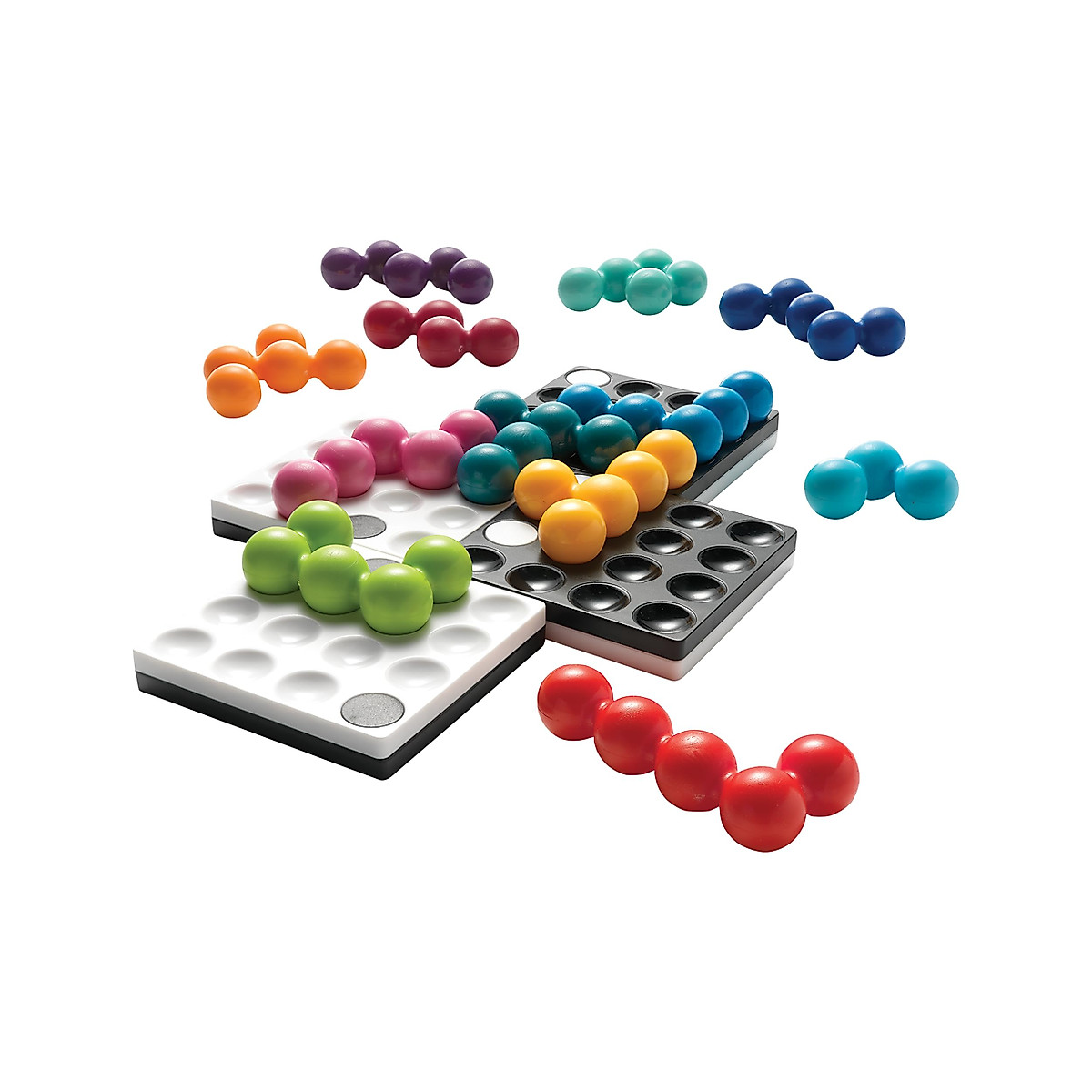 SmartGames Quadrillion Multi-Grid Magnetic Puzzle Game with Millions of Challenges for Ages 7 – Adult