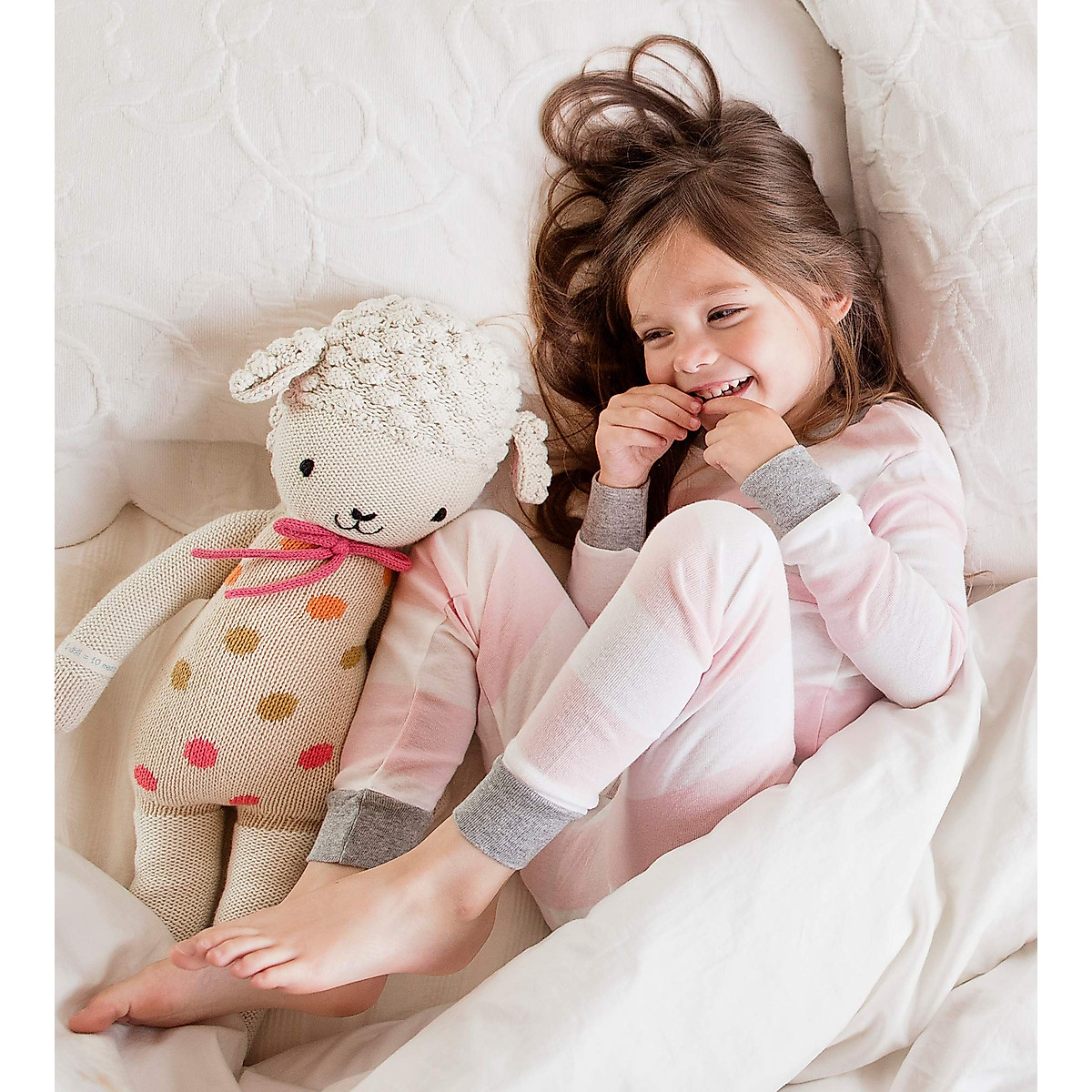 Burt's Bees Baby Baby Girls' Pajamas, Tee and Pant 2-Piece Pj Set, Watercolor Daylily, 12 Months