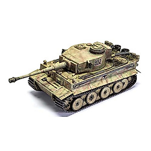Airfix Tiger I 'Early Version' 1:35 WWII Military Tank Armor Plastic Model Kit A1363