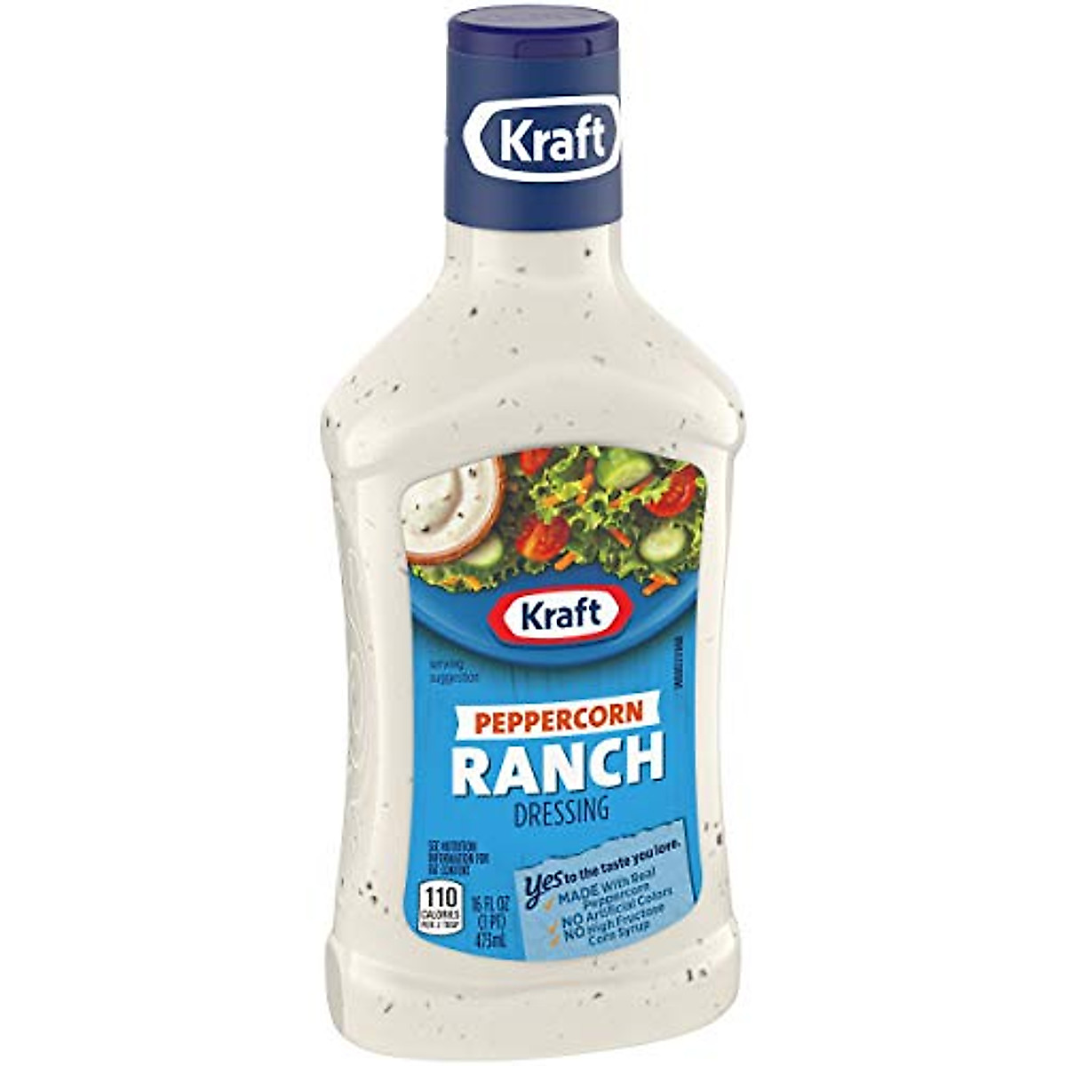 Kraft Peppercorn Ranch Salad Dressing (16 fl oz Bottle)