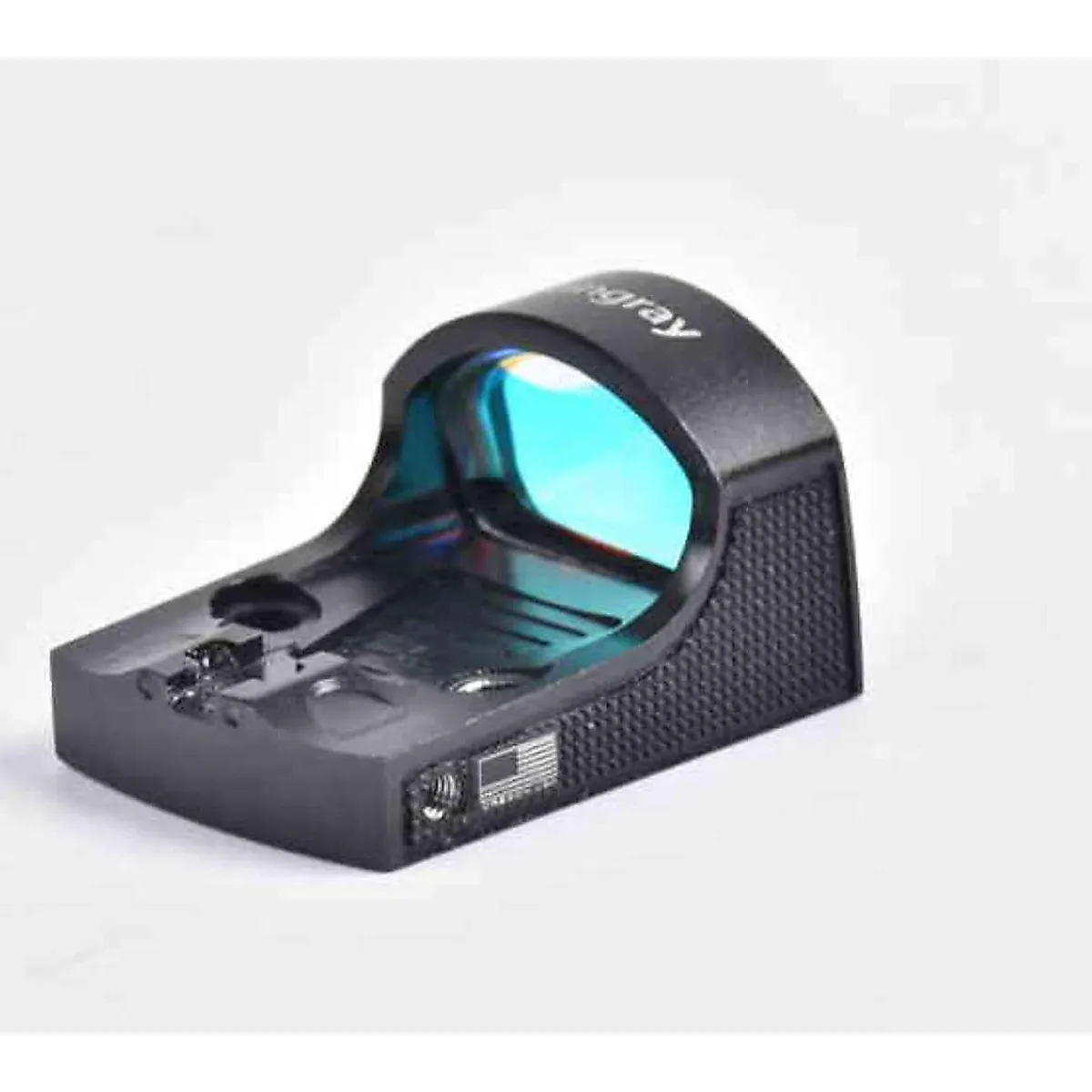 Ade Advanced Optics Stingray Green Dot Sight for RMR Footprint/Mounting Plate/Slide/Plate Optics Ready Pistol - 6MOA