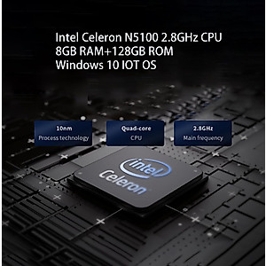 Bix 6.5-inch Rugged Windows 11 IOT Handheld QR Code Barcode Scanner,8GB RAM/128GB ROM Handheld Terminal PC,Long-Lasting Battery,IP67 Waterproof Windows Handheld PDA for Warehouse Inventory Management