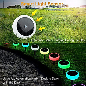 BOHON Floating Pool Lights Solar Powered Glow Lights IP68 Waterproof Float Hot Tub Accessories RGB Color Changing LED Solar Yard Lights with Remote for Bathtub Pond Outdoor Garden Pathway (1 Pack)