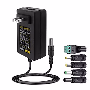 12V 3A Adapter Power Supply Cord Fit for DOSS SoundBox XL, Braven BRV-X BRVX BRVXGWB BRVXBBB 805 1100 BRV-HD Bluetooth Speaker, Bose Companion 2 Series II III 2 3 PC Speakers Replacement Charger Cable