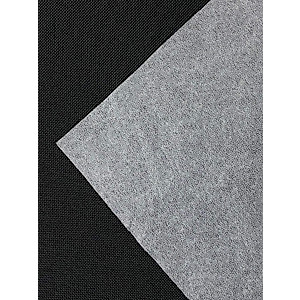 Fusible White LIGHTWEIGHT to Medium Interfacing. Stabilizer Prevents Sagging in Unstable Fabric. Fuses to The Back of The Fabric Using Heat. Non-woven, Iron-on interface. 1 Yard x 60”. By Simple Store