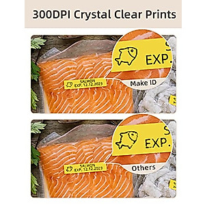 MakeID Label Maker HD(300dpi) - Personalized Smart Q1 Wireless Handheld Printer Compatible With iPhone & Android Phones - Portable Label Makers for Organizing Home & Office Supplies Printing Name Tags