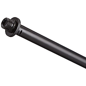 Amazon Basics Adjustable Boom Height Microphone Stand with Tripod Base, Up to 85.75 Inches - Black