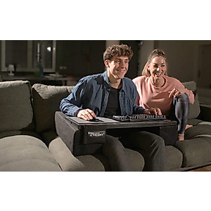 Couchmaster CYCON² Fusion Grey - Couch Gaming USB-Hub Desk for Mouse & Keyboard (for PC, PS4/5, Xbox One/Series X), Ergonomic lapdesk for Couch & Bed