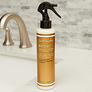 Carol’s Daughter Monoi Multi Styling Milk, Lightweight Protective Leave In Conditioner with Monoi Oil for Dry, Damaged and Breakage Prone Hair To Repair and Protect as You Style, 6.8 fl oz