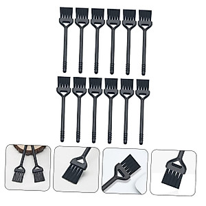 OKUMEYR 20pcs Coffee Machine Cleaning Brush Comb Cleaning Brush Coffee Espresso Maker Mini Espresso Coffee Clipper Brush Mini Plastic Coffee Cleaning Brush Brush