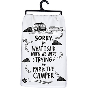 Kitchen Towel - We Were Trying To Park The Camper