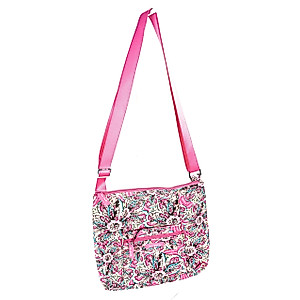 Vera Bradley Lighten Up Hipster Womans Crossbody Bag Handbag Sunburst Floral