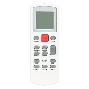 WINFLIKE IR Remote Control Replace for Daikin FTXN25L FTXN50L FTXN60L Air Conditioner EDGS02 APGS02 APGS02-I ECGS02 RS25JEV1K (Cooling and Warm)