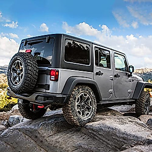 boslla Trailer Hitch Cover, Don't Tread On Me-Metal 2" Inch Tow Rear Receivers Plug Covers Black with Stainless Steel Pin Bolt for Trucks, RV, Cars