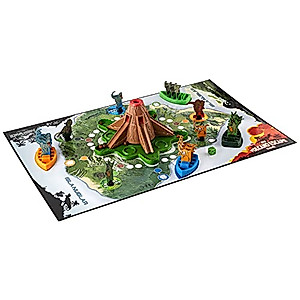 Spin Master Games Cardinal Industries 6044456 Jurassic World Volcano Escape Game, Multicolor