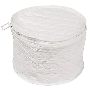 6 Piece Tabletop Quilted Vinyl Dinnerware Storage Set