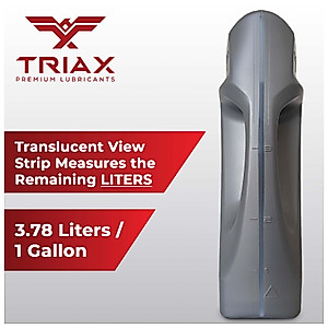 Triax Gear Premium LS 80W-90, GL-5 Limited Slip Ready, Manual Transmissions, Hypoid Gear Systems, Differentials, NATO Military Approved, Widest OEM Specification Range (1 Gallon)