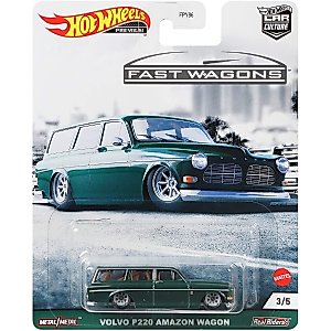 Hot Wheels Car Culture Circuit Legends Vehicles for 3 Kids Years Old & Up, Premium Collection of Car Culture 1:64 Scale Vehicles