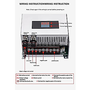 0-48V 20A Digital LED Regulated Variable Lab DC Adjustable Switching Power Supply Variable Adapter Fit Inverter Industry,1000W